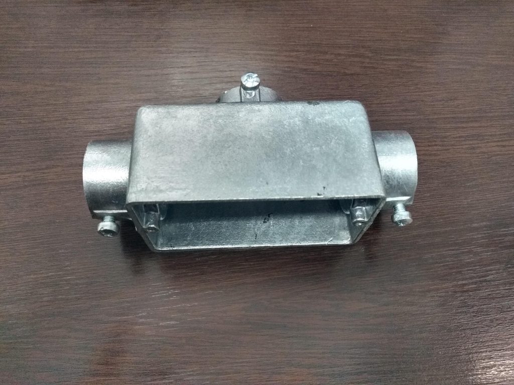 Condulete Tipo TB Alumínio s/ rosca - Lampião